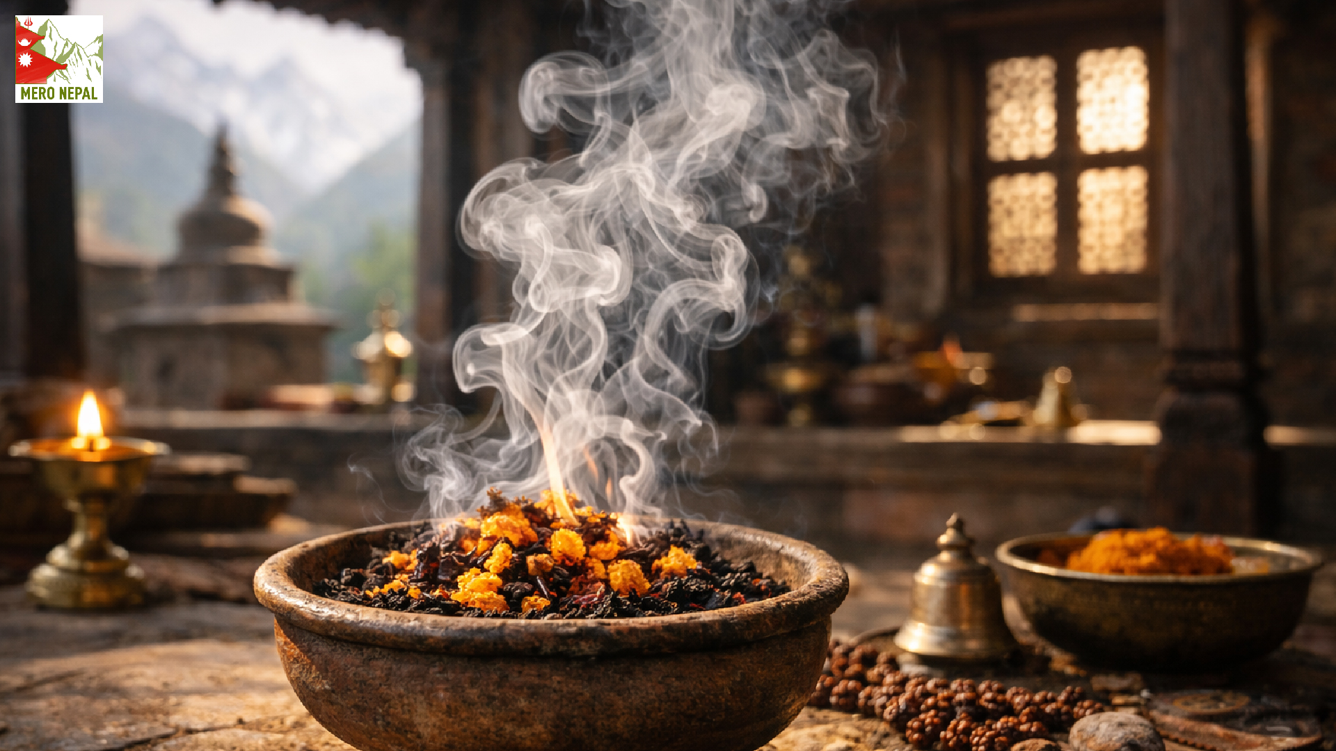 The Chemistry of Nepali Incense and Dhunche | Mero Nepal
